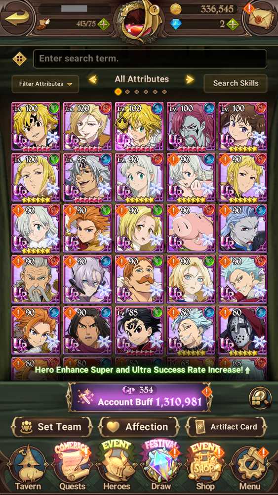 Global | 78 SSR Demon King Meliodas, Vampire Gelda, Purgatory Meliodas ...