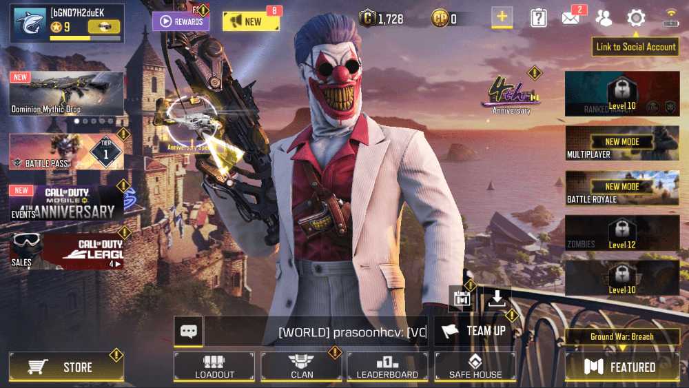 FRESH CODM ACCOUNT WITH 2 PERMANENT BATTLEPASS ACTIVATED |RADICAL RAID ...