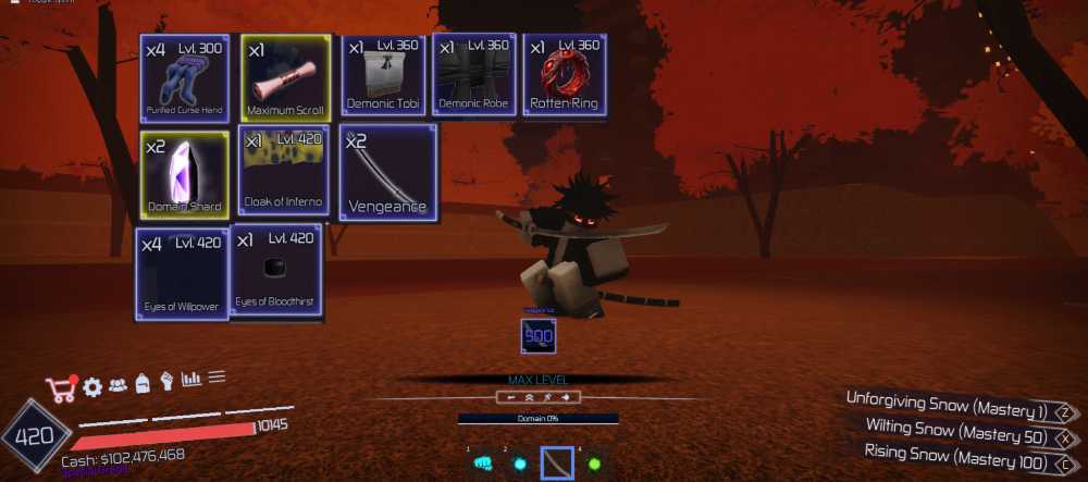 Jujutsu Infinite Item Pack