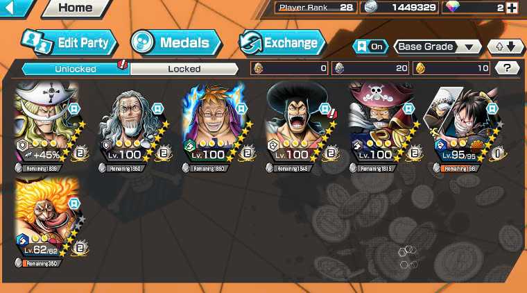 IOS+Android-3/2 Ex Max(Roger V2+White Beard+BigMom)+BF Oden V2 Max+Rayleigh v2 Max+Marco Max ...
