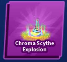 chroma scythe explosion