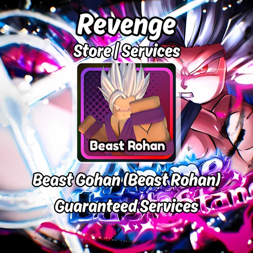 Beast Gohan (Beast Rohan) Guaranteed Services - Anime Last Stand