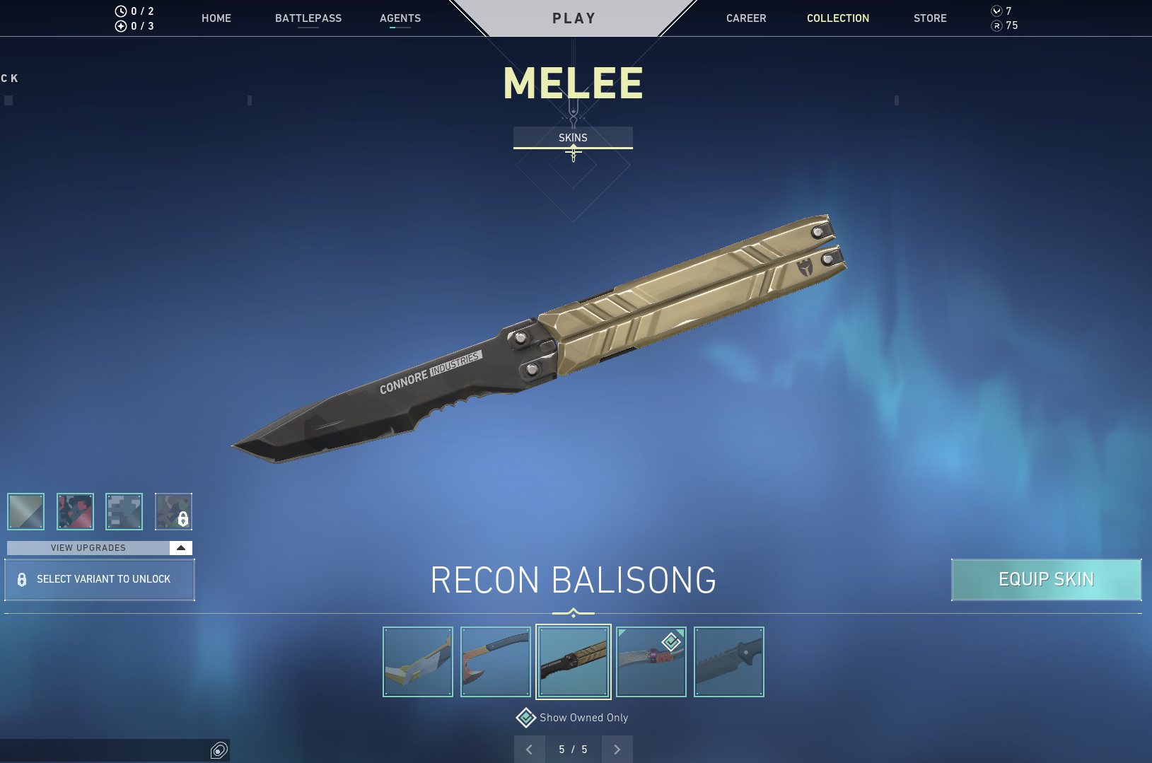 NA 43 Skins / Recon Balisong / Prime Karambit / Catrina / Reaver Vandal ...