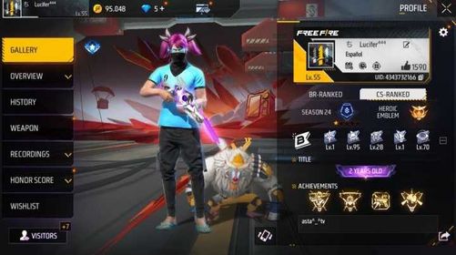Free Fire Accounts for Sale