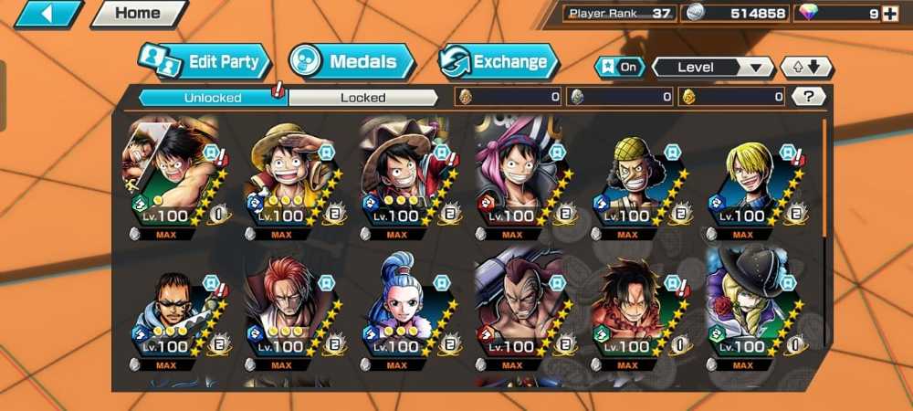 001 [Global] 2 Extreme Luffy Max, Shanks Blue Max | Young Grap, Izo ...