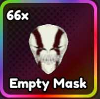 Empty Mask (EVO ITEM) Anime Last Stand