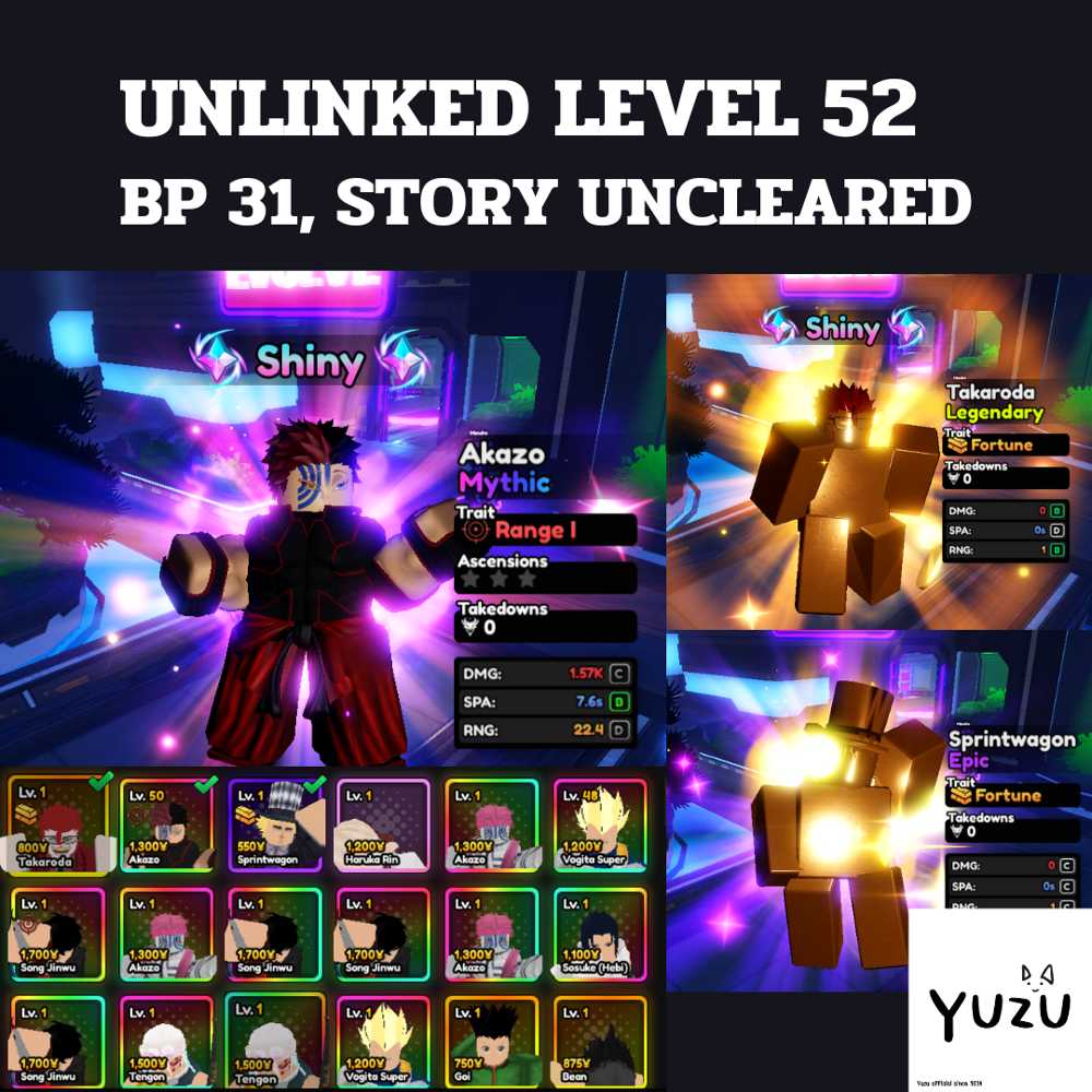 SHINY AKAZA + 2 FORTUNES FARMS - ANIME VANGUARDS