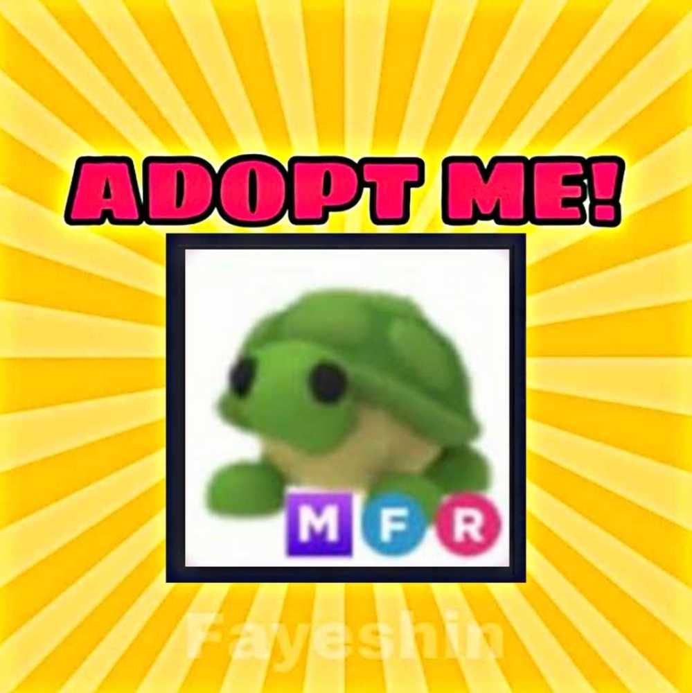 Adopt Me Legendary Mega Fly Ride Turtle MFR