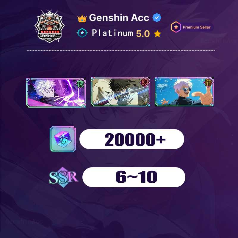 [JP] 20000+ Kaiju | Satoru Gojo ( Hollow Technique: Purple )+Yuta ...