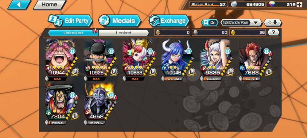 5Ex 2 Max Olin and Zoro, Yamato, Shanks, Oden with Max Uta