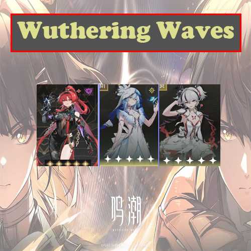 |ASIA |Yinlin+The Shorekeeper + Camellya+ Random four-star character ...