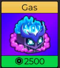 PERMANENT GAS FRUIT - BLOX FRUITS / BLOXFRUITS 2500