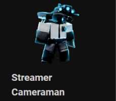 STREAMER CAMERAMAN - [TOILET TOWER DEFENSE - TTD - ROBLOX]