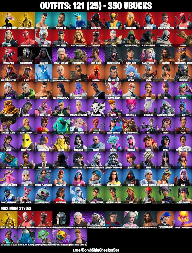 121 SKINS - SPIDER-GWEN STACY - MANDALORIAN FULL BESKAR - MARIGOLD - DUSTY - SKYE - IRIS - HAZE ...
