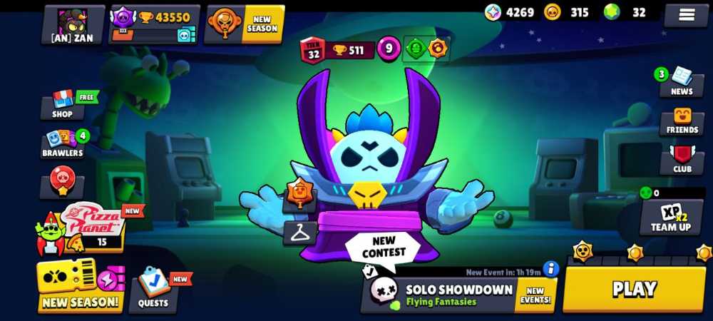 OP 43K+ TROPHIES87/87 ALL BRAWLERS[18 MAXED BRAWLERS] 16 ...