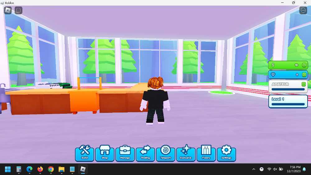 001 [My Restaurant] 1,000,000,000 (1B) Money | Starter Account ...