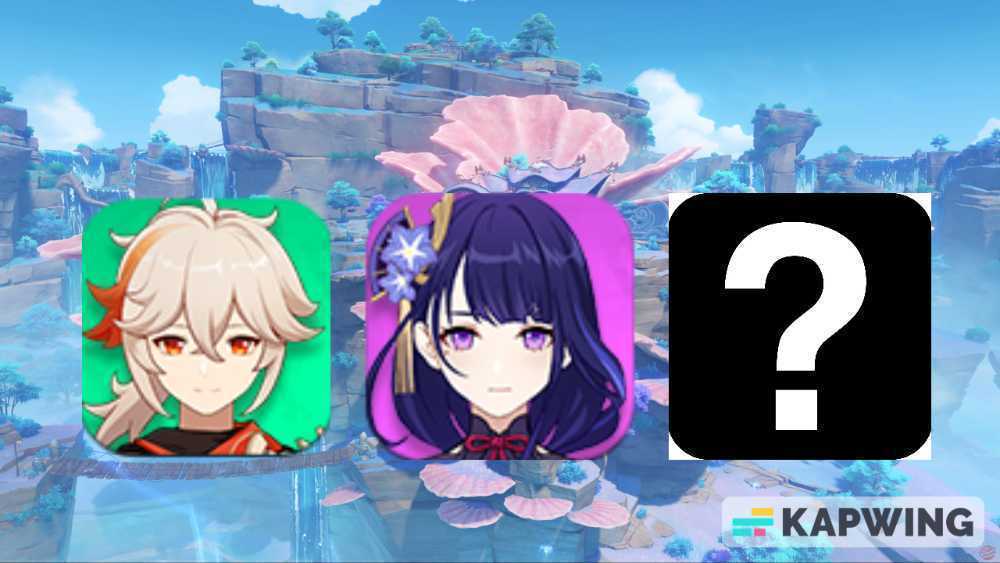 Asia | AR10 | 3x5 Stars - Kaedehara Kazuha + Raiden Shogun + 1 Random ...