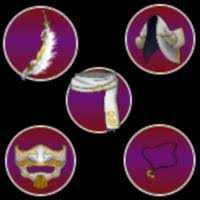 (Only 1 in Stock!) Champion Set Project Slayer (Roblox) | Scarf ...