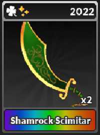 Shamrock Scimitar | Survive the Killer | Roblox