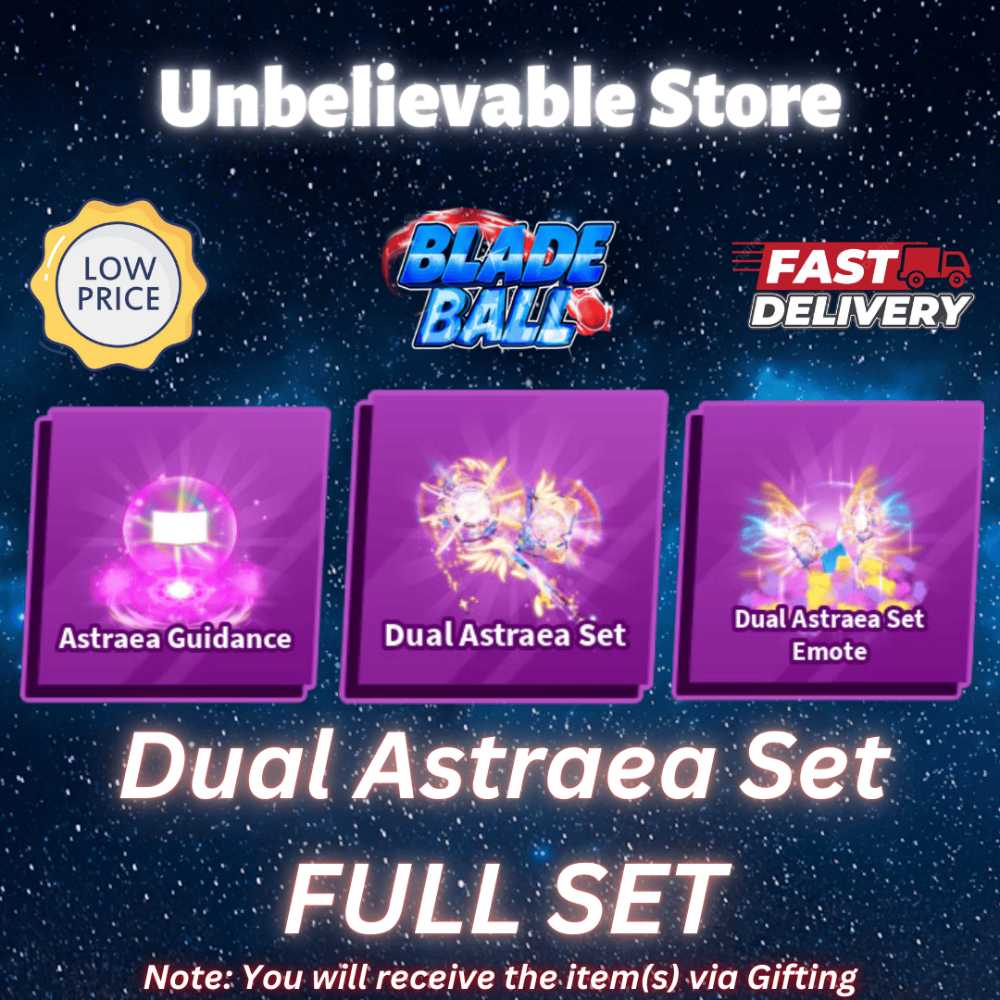 Dual Astraea Set - Blade Ball