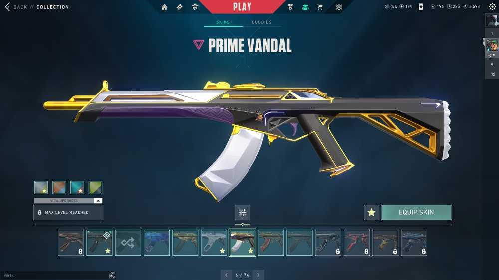 (AP) VALORANT PREMIUM SKINS