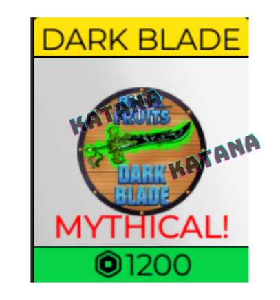 Blox Fruits Dark blade Fast Delivery And Cheapest %100 Safe Blox Fruits