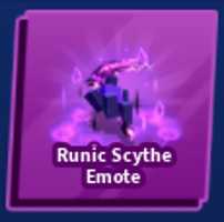 runic scythe emote