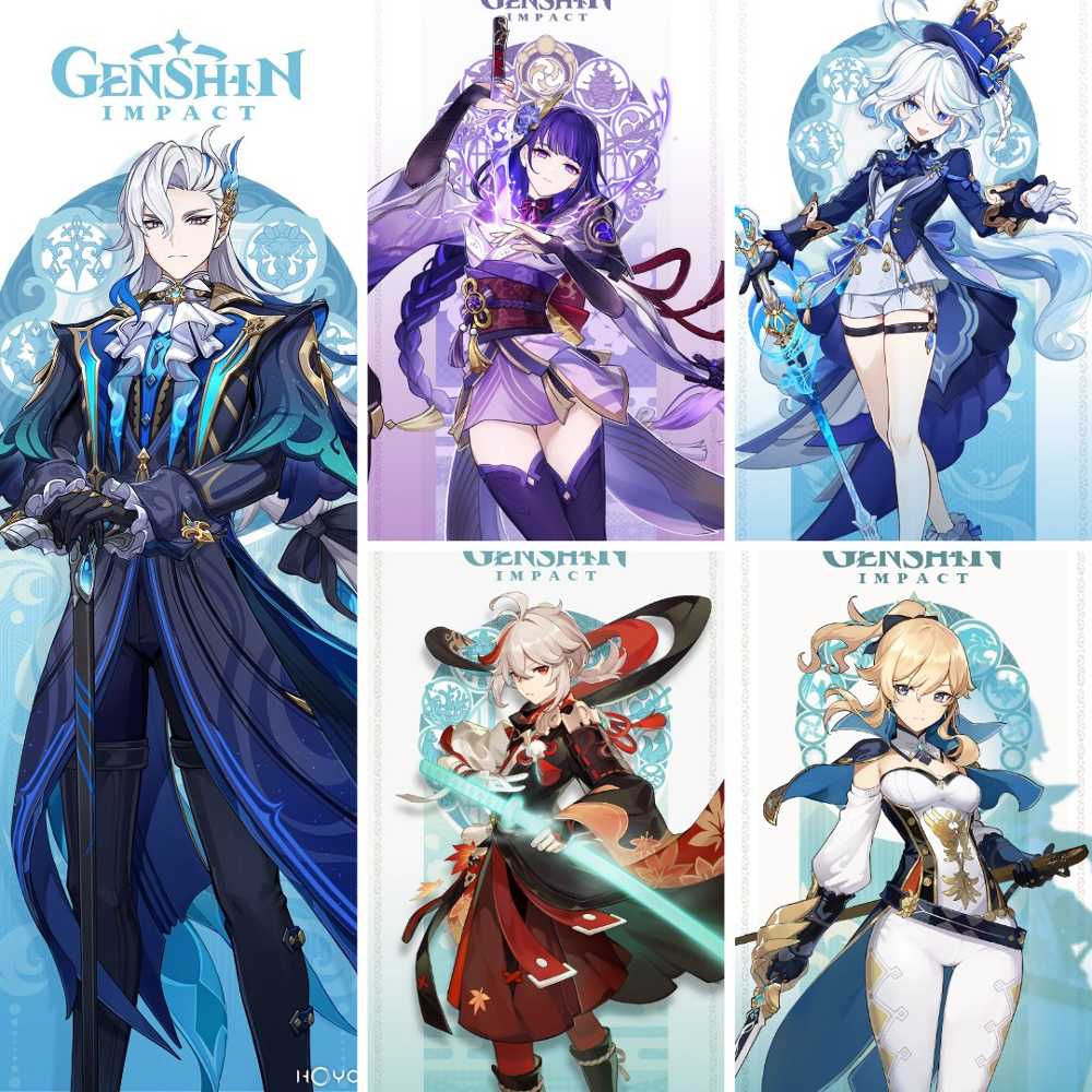 ASIA AR10 | Kazuha + Raiden Shogun + Furina + Neuvillette + Jean bennet ...