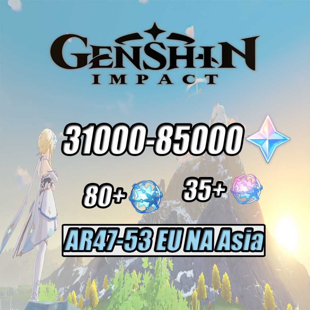 EU/AR46+ /320+WISHES/32000+Primogem /37+Intertwined Fate /87+Acquaint ...