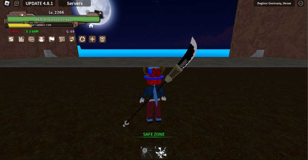 King Legacy 2266 lvl