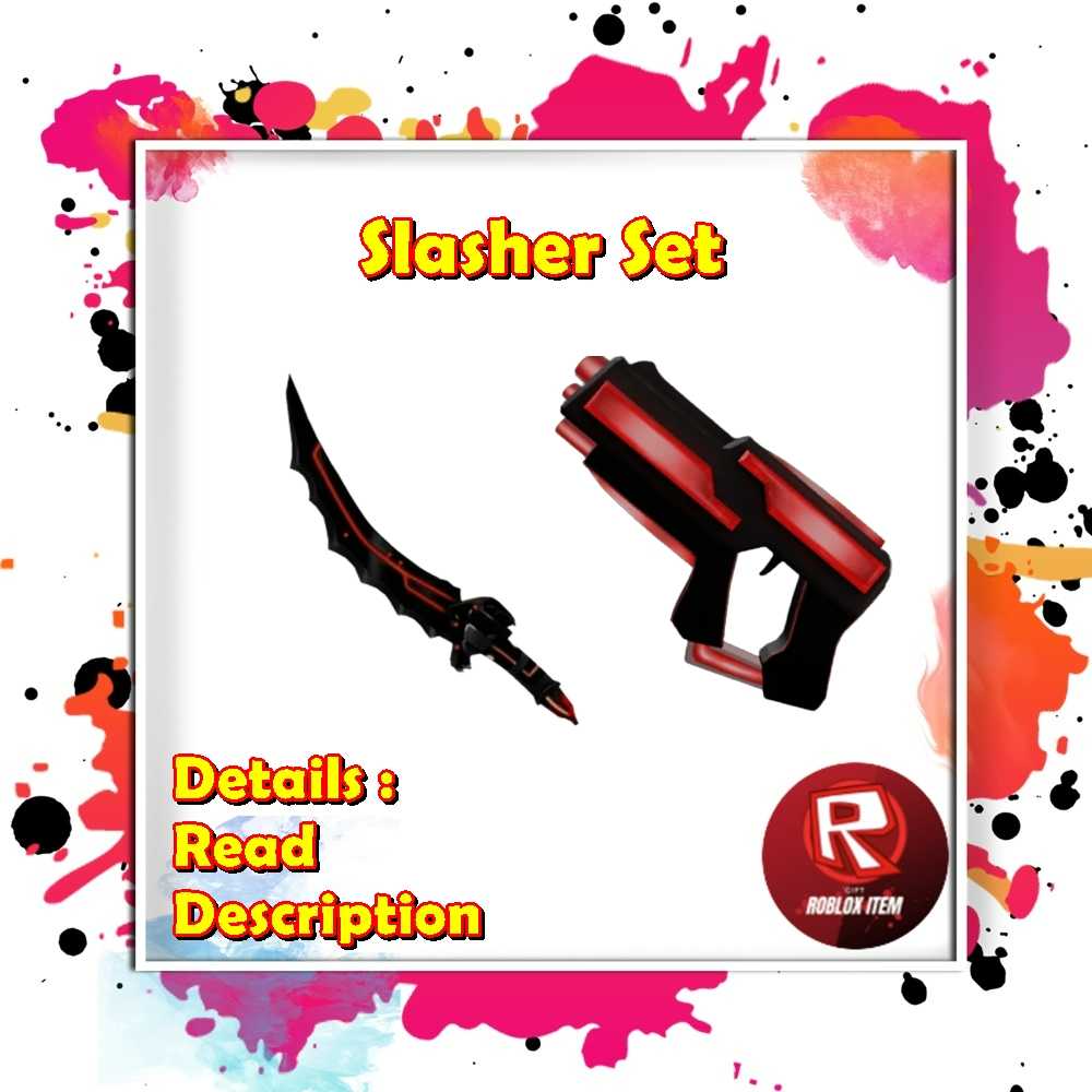 MM2 Murder Mystery 2 Laser + Slasher