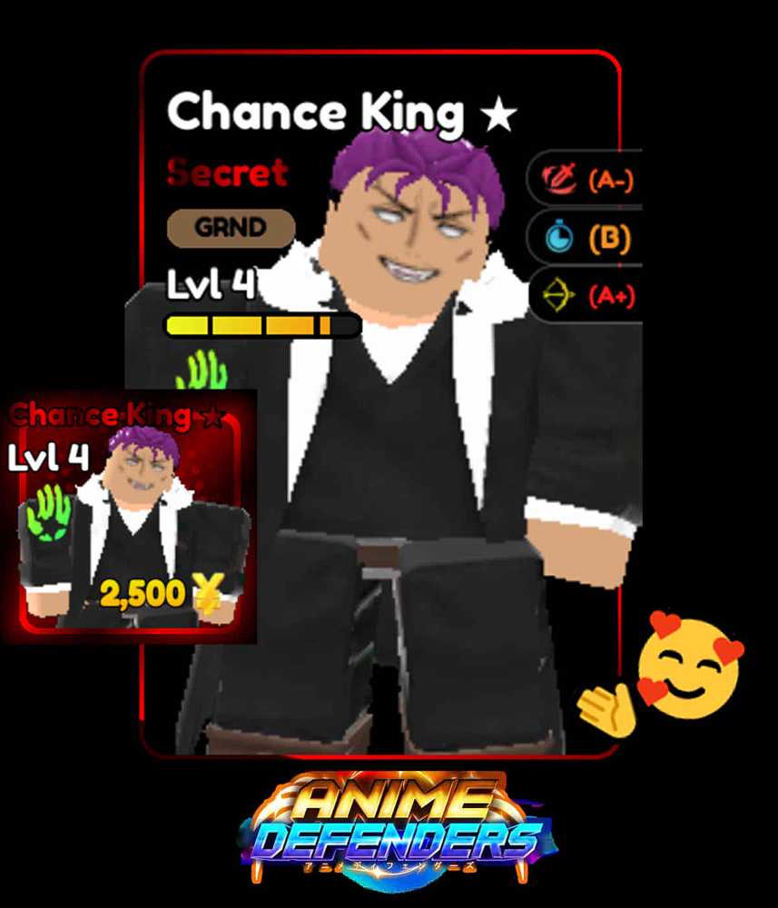 Secret Chance King EVO - Hakari EVO l Roblox Anime Defenders