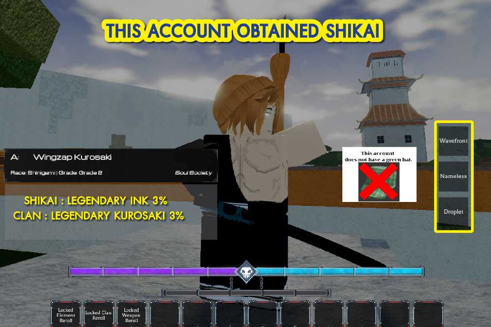 Soul reaper Grade 2 | Shikai Ink (Legendary) | Clan Kurosaki (Legendary ...