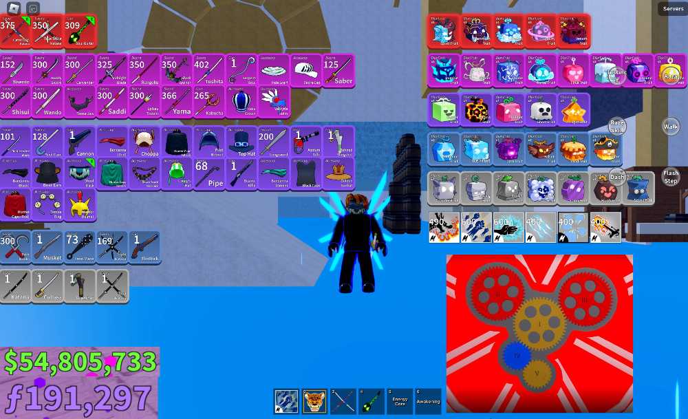 Blox Fruits: [Level 2550] Cyborg V4 Tier 10 | Leopard | GOD-CDK-SG-TTK ...