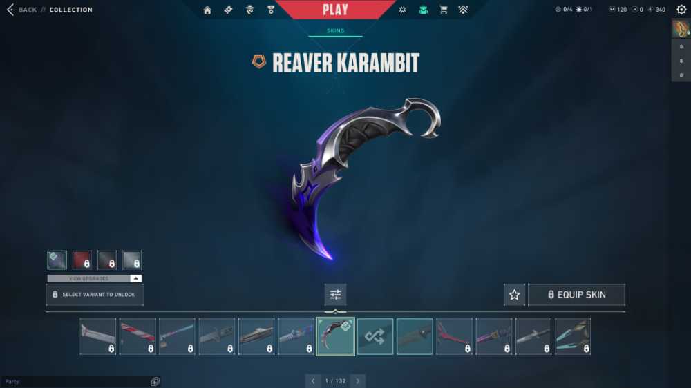 NA [INSTANT DELIVERY] | Rare Reaver Karambit Knife + Overdrive Vandal ...