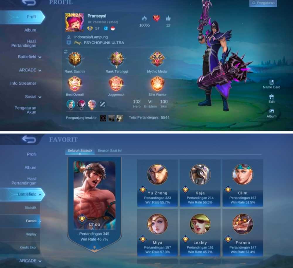 HERO 102|EMBLEM VI|SKIN 100|SKIN EPIC SHOP HARLEY|SKIN KOF KARINA|8 ...