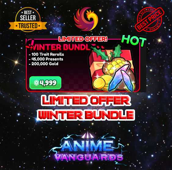 [Anime Vanguards]Limited Offer WINTER BUNDLE [GIFT] - Instant Delivery