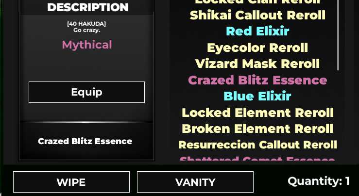 TYPE SOUL / CRAZED BLITZ