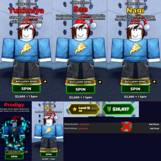 ROBLOX Blue Lock: Rivals (Yukimiya Sae Reo Nagi Prodigy) Unverified ...