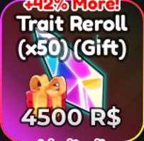 50x Trait Reroll / Anime Adventures / Roblox