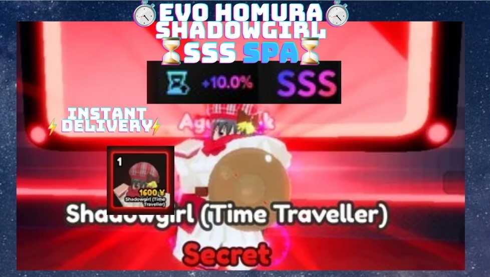 SSS Spa Evo Homura / Shadowgirl ,Homuru evo SSS SPA ,INSTANT DELIVERY ...
