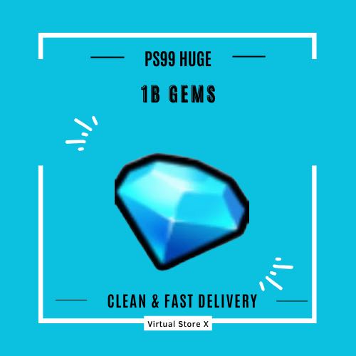 Roblox - Pet Simulator 99 - PS99 Gems - 1B Gems - Cheap And Fast Delivery!!