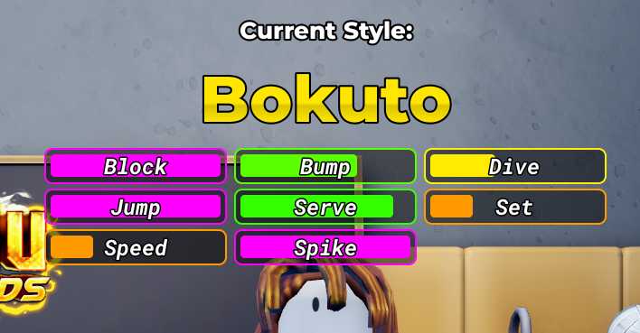 Roblox Haikyuu legends Bokuto Style Instand Delivery