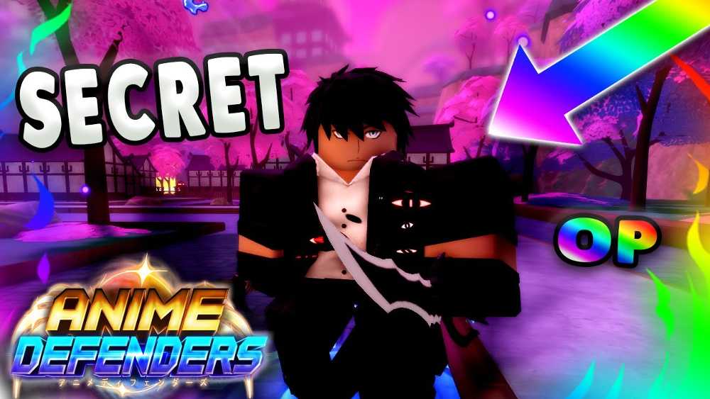 Anime Defenders | SECRET UNIT The Gamer [Sung Jin Woo]