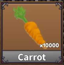 10K Carrot - King Legacy