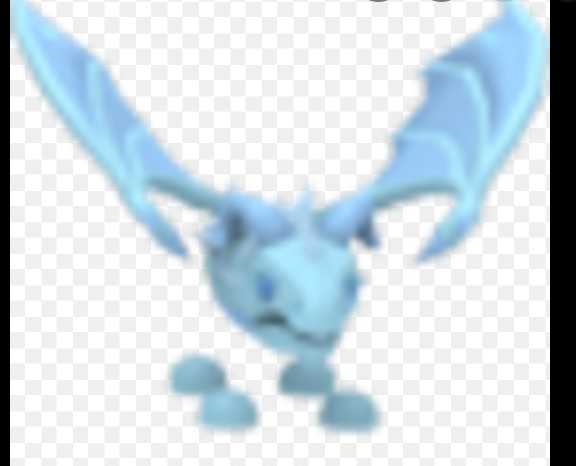 Adopt Me FR Full Grown Frost Dragon