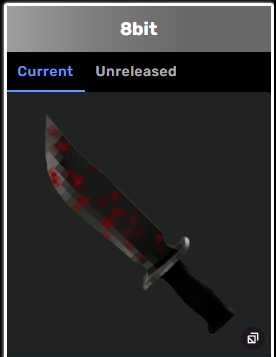 8BIT KNIFE - [MM2 - MURDER MYSTERY 2 - ROBLOX]