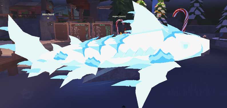 [New Fisch] Sparkling Shiny Giant Icebeard shark