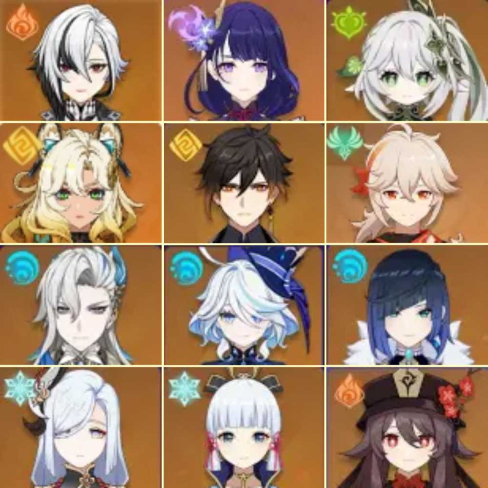 Asia，AR10，any 4 five-star characters you choose，starter，all unlink