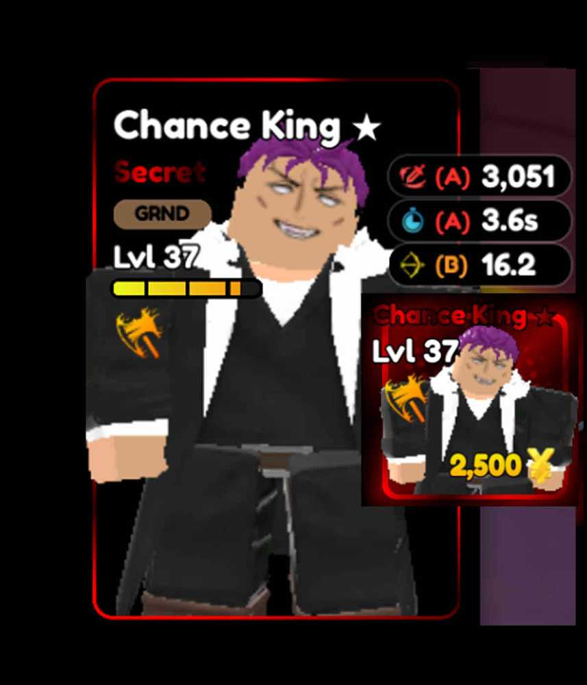 Secret Chance King EVO - Hakari EVO l Roblox Anime Defenders